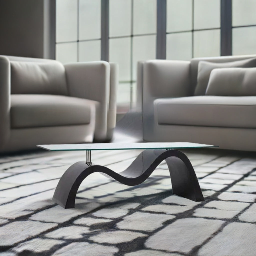 Myron Black Coffee Table – Home Furniture