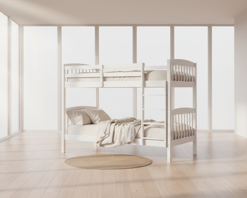 Simon Bunk Bed ( Single Size ) – Home Furniture